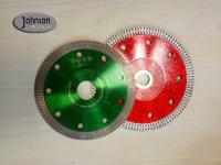 China 115mm Mesh Turbo Rim Rivet Reinforced Diamond Blade for Marble Ceramic Cutting for sale
