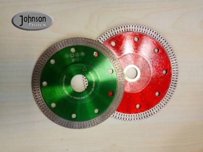 China 115mm Mesh Turbo Rim Rivet Reinforced Diamond Blade for Marble Ceramic Cutting for sale