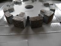China Laser Welded Tuck Point Diamond Blade 300mm for Concrete Stone Crack Chasing for sale