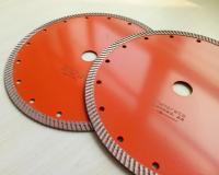 China 230mm Continuous Turbo Diamond Saw Blade for Concrete Cutting 22.23mm Bore for sale