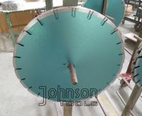 China 400mm Laser Welded Diamond Asphalt Cutting Blade - 3.4mm Segment Thickness for Wet/Dry Road Construction for sale