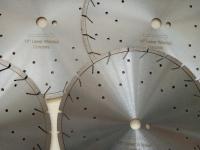 China 14 Inch Diamond Concrete Cutting Blade 350mm with Cooling Holes SGS GB for sale