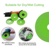 China 4 Inch Diamond Saw Blade for Glass Cutting Ultra Thin 1mm Disc for 100 Angle Grinder for sale