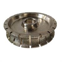 China Electroplated Diamond Profile Grinding Wheel 140mm Grit 40/45 for Granite for sale