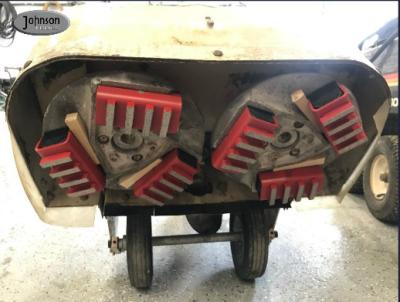 China Concrete Diamond Grinding Block 4 Segments 121x58x60mm for Floor Grinder for sale