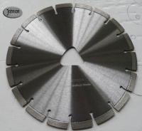 China 10 Inch Soff Cut Diamond Concrete Saw Blade 236mm Triangle Inner Hole for Fresh Concrete for sale
