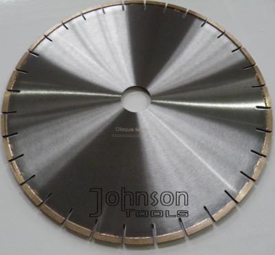 China Silver Brazed Diamond Stone Cutting Blades 300-1600mm Wet Cutting for Marble for sale