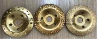 China 115mm Tungsten Carbide Abrasive Disc with 22.23mm Center Hole for Rubber and Fabric Grinding for sale