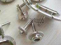China Vacuum Brazed Diamond Grinding Wheel 37-151mm OD for Industrial Grinding and Cutting for sale