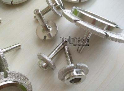 China Vacuum Brazed Diamond Grinding Wheel 37-151mm OD for Industrial Grinding and Cutting for sale