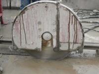 China 600-1600mm Diamond Wall Saw Blade with Single U Segment for Reinforced Concrete Cutting - 4.8/5mm Thickness for sale