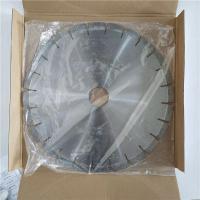 China 300mm Laser Welded Diamond Stone Cutting Blade Key Slot 40mm Segment Granite for sale