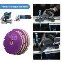 China 4 Inch Vacuum Brazed Diamond Marble Cutting Disc 100mm for Ceramic Glass for sale