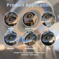 China 4 Inch Vacuum Brazed Diamond Marble Cutting Disc 100mm for Ceramic Glass for sale