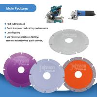 China 4 Inch Vacuum Brazed Diamond Marble Cutting Disc 100mm for Ceramic Glass for sale