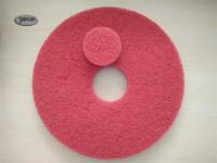 China 17 Inch Sponge Fiber Diamond Polishing Pads 430mm x 25mm for Marble Granite Concrete Floor for sale