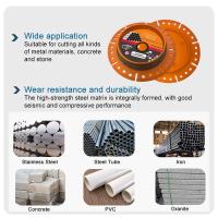China Vacuum Brazed Diamond Blade for Pipe Cutting 115mm 22.23mm Arbor Pro Cutter for sale