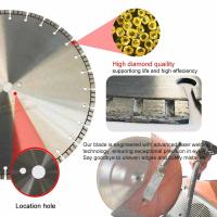 China 14 Inch 350mm Laser Welded Concrete Saw Blade for Reinforced Concrete Cutting for sale
