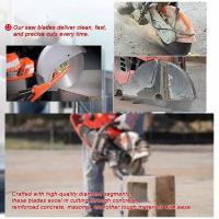 China 14 Inch 350mm Laser Welded Concrete Saw Blade for Reinforced Concrete Cutting for sale