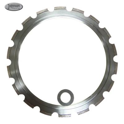 China 350mm Ring Diamond Concrete Saw Blade 40x4.1x8mm 18 Teeth for Husqvarna K3600 for sale