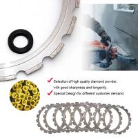 China 350mm Ring Diamond Concrete Saw Blade 40x4.1x8mm 18 Teeth for Husqvarna K3600 for sale