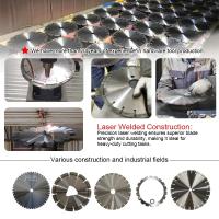 China 350mm Ring Diamond Concrete Saw Blade 40x4.1x8mm 18 Teeth for Husqvarna K3600 for sale