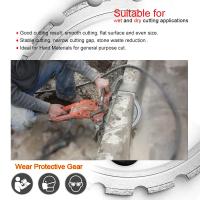China 350mm Ring Diamond Concrete Saw Blade 40x4.1x8mm 18 Teeth for Husqvarna K3600 for sale