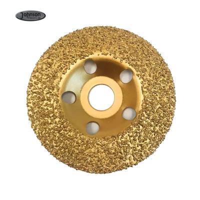 China Tungsten Carbide Buffing Disc 115mm 125mm 180mm for Rubber Fabric Roughing for sale
