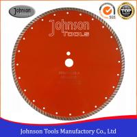 China 14 Inch Diamond Turbo Saw Blade for Granite Cutting 350mm Sintered Cold Pressed for sale