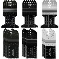 China Bi Metal Oscillating Multi Tool Saw Blades 20pcs Box Set 35x40mm 45x40mm for Metal Wood for sale
