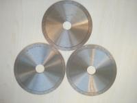 China 125mm Sintered Continuous Diamond Saw Blade for Marble Cutting 22.23mm Arbor for sale