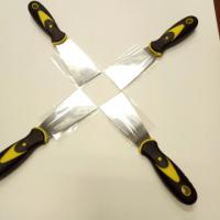 China 4 Pack Multi Putty Knife Scrapers Set Stainless Steel Paint Scraper Blade 1.5 Inch for sale