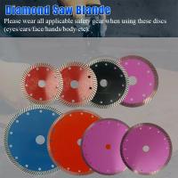 China 110-230mm Hot Press Sintered Diamond Saw Blades for Granite and Stone Cutting for sale