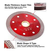 China 115mm Diamond Sintered Tile Saw Blade 22.23mm for Ceramic Cutting for sale