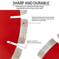 China 10 Inch Concrete Grooving Saw Blade Diamond Engraved Cut Disc 256mm OD for Road Pavement for sale