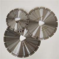 China Silver 12 Inch Early Entry Diamond Concrete Saw Blade with Soff Cut Skid Plates 480x53x50mm for sale