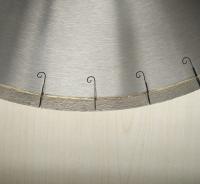China 450mm 18 Inch Porcelain Ceramic Tile Saw Blade Silver Welded J Slot Diamond Blade for Wet Cutting for sale