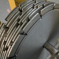 China 24 Inch 600mm Laser Welded Silent Diamond Blade for Brick Cutting No Chipping Long Life for sale