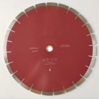 China 350mm Laser Welded Diamond Saw Blade with Silent Core for Hard Fired Clay Bricks for sale