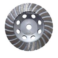 China Lightweight 100-180mm Turbo Diamond Grinding Wheel with Aluminum Core for Concrete for sale