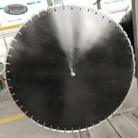 China SGS 1500mm Diamond Saw Blade for Concrete & Asphalt Cutting - 4.8/5mm Segment Thickness, 90 Teeth for sale