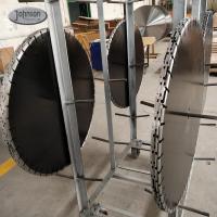 China SGS 1500mm Diamond Saw Blade for Concrete & Asphalt Cutting - 4.8/5mm Segment Thickness, 90 Teeth for sale
