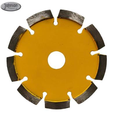 China 200mm Laser Welded Diamond Tuck Point Blade for Concrete 15mm Thickness 25.4mm Arbor for sale