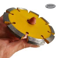 China Laser Welded Tuck Point Diamond Blade 180mm for Concrete Crack Chasing Cutting for sale