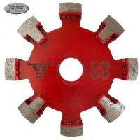 China 120mm Light Weight Diamond Tuck Point Blade with 22.23mm Arbor Hole for Concrete Cutting and Underfloor Heating Systems for sale
