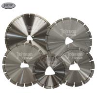 China 6 Inch Diamond Concrete Saw Blade 150mm Triangle Arbor Soff Cut Early Entry for sale