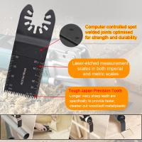 China 45x40mm HCS Quick Release Multi Saw Blade for Wood and Plastic Cutting with Plastic Box for sale