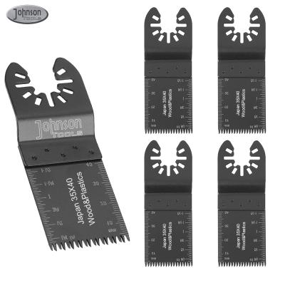 China TUV 35x40mm Japan Teeth Quick Release Oscillating Multi Tool Saw Blades for Wood Plastic Cutting for sale
