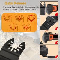 China 45mm HCS Oscillating Blade for Wood and Plastic - 40mm Working Length, High Carbon Steel Construction for sale