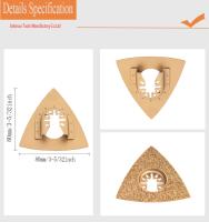 China Oscillating Multitool Carbide Rasp Blade Kit 80mm Quick Release Universal Fit for sale